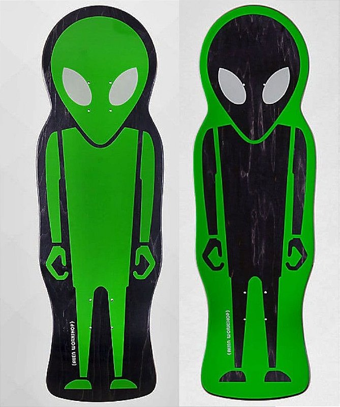 SHAPE ALIEN WORKSHOP "SOLDIER DIE CUT" 9.6" - Rattrap Skate Old Style