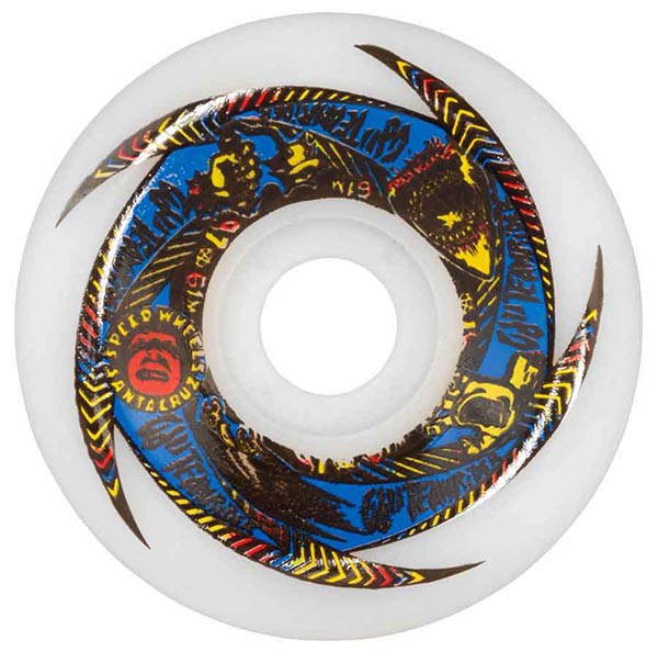 RODAS DE SKATE OJ II TEAM RIDER 61MM 97A BRANCA - Rattrap Skate Old Style