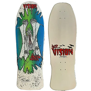SHAPE VISION OG JINX BRANCO 9,75" - Rattrap Skate Old Style