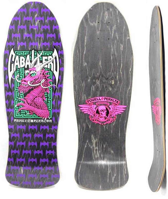 SHAPE POWELL PERALTA STEVE CABALLERO STREET DRAGON BLACK STAIN 9,6 ...