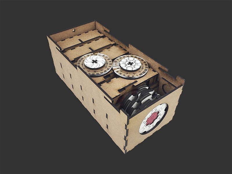 Caixa organizadora DELUXE para Keyforge - Bucaneiros Jogos - Board ...