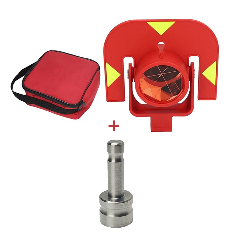 Prisma Circular com Suporte e Alvo Estação Total Topografia Tipo Leica ...