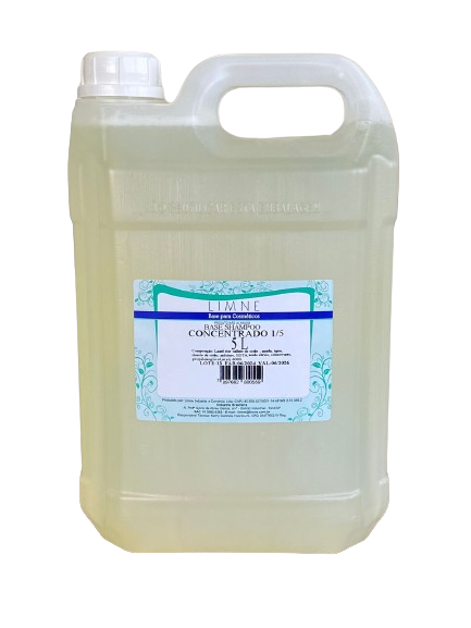 BASE SHAMPOO TRANSPARENTE 1/5 5L - Limne Cosméticos