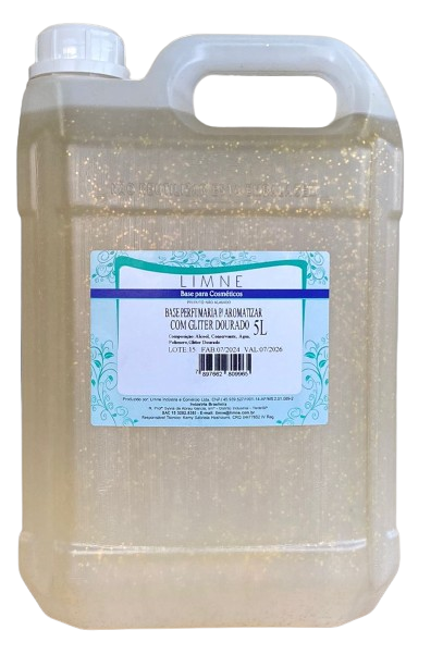 BASE PERFUMARIA P/ AROMATIZAR C/ GLITTER DOURADO (ANTIGA BASE ...