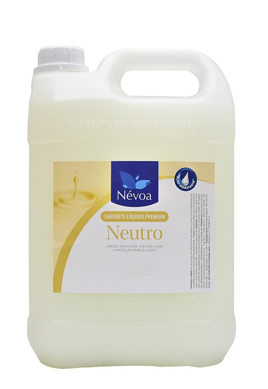SABONETE LIQUIDO PREMIUM NÉVOA NEUTRO PEROLADO 5 L - Limne Cosméticos