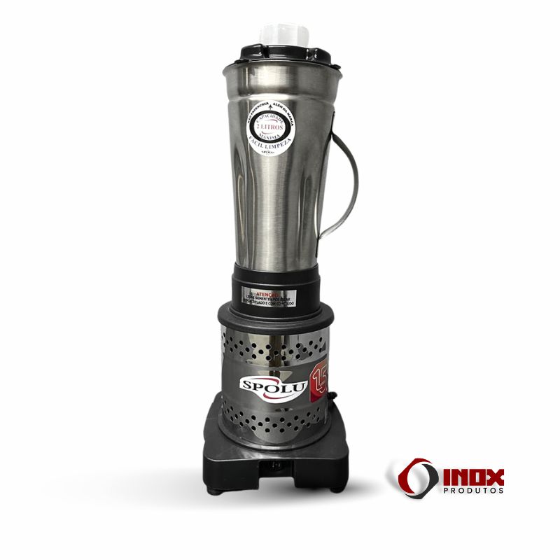 Liquidificador Industrial Alta Rotação 2L Spolu | Profissional - Loja Inox