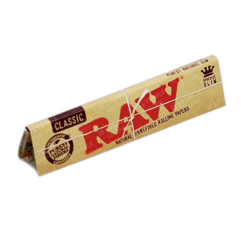 Seda Raw Classic Slim King Size - Zé Fumaça - Tabacaria e Head Shop