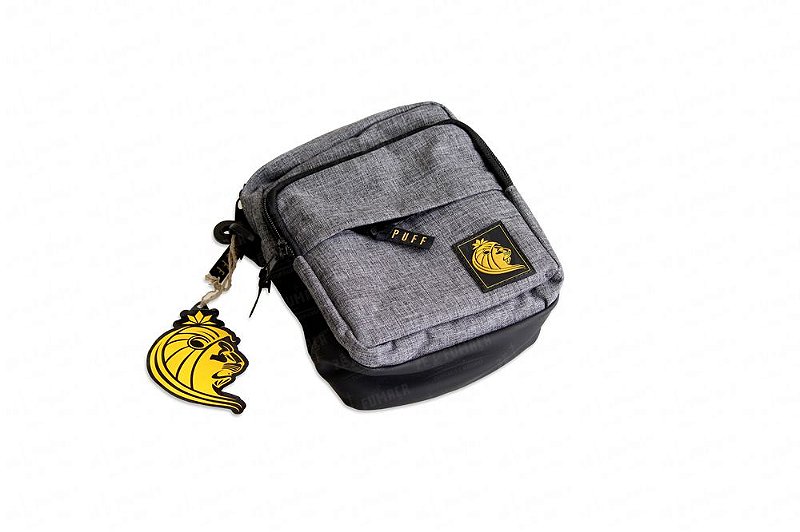 Shoulder Bag Puff Life - Cinza - Zé Fumaça - Tabacaria e Head Shop
