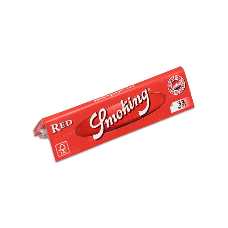 Seda Smoking Red King Size - Zé Fumaça - Tabacaria e Head Shop