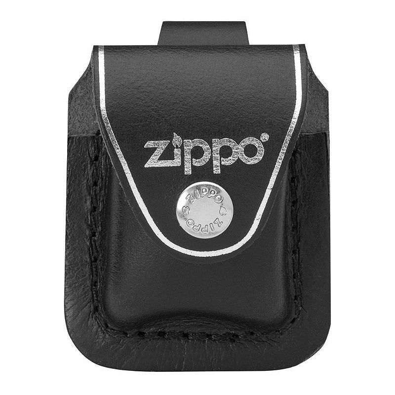 Porta Isqueiro Zippo - Preto Loop I - Zé Fumaça - Tabacaria e Head Shop