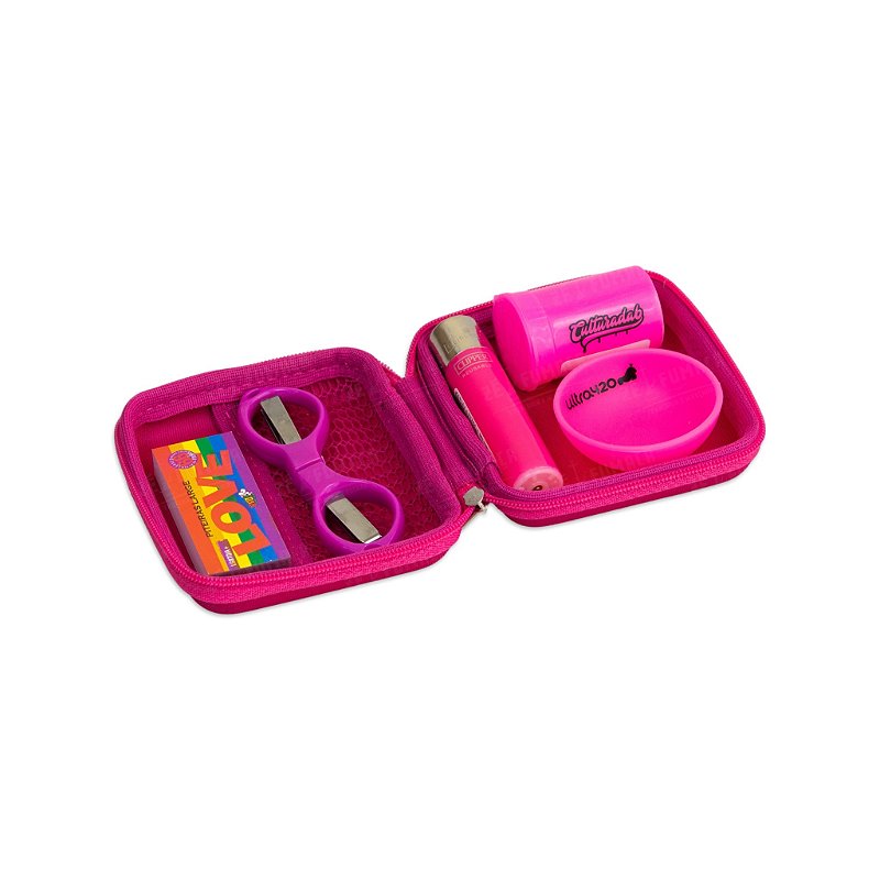 Kit Mini - Rosa - Zé Fumaça - Tabacaria e Head Shop