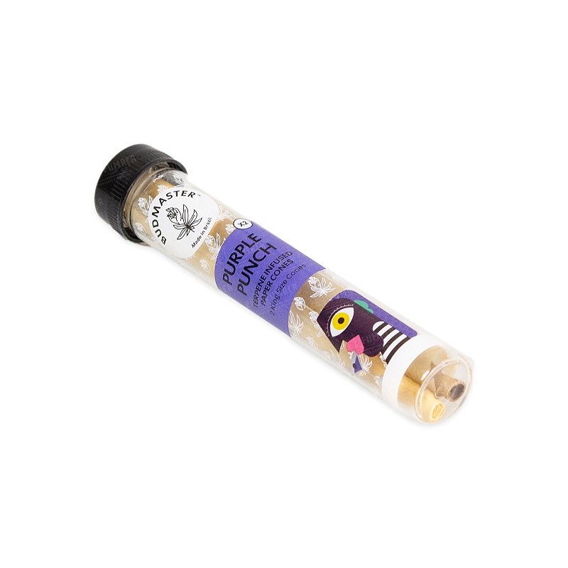 Cone c/ Terpeno BUDMASTER - Purple Punch - Zé Fumaça - Tabacaria e Head ...