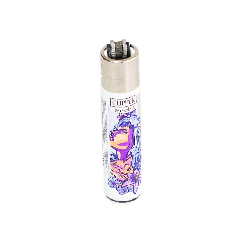 Isqueiro Clipper Grande - Goddesses IV - Zé Fumaça - Tabacaria e Head Shop