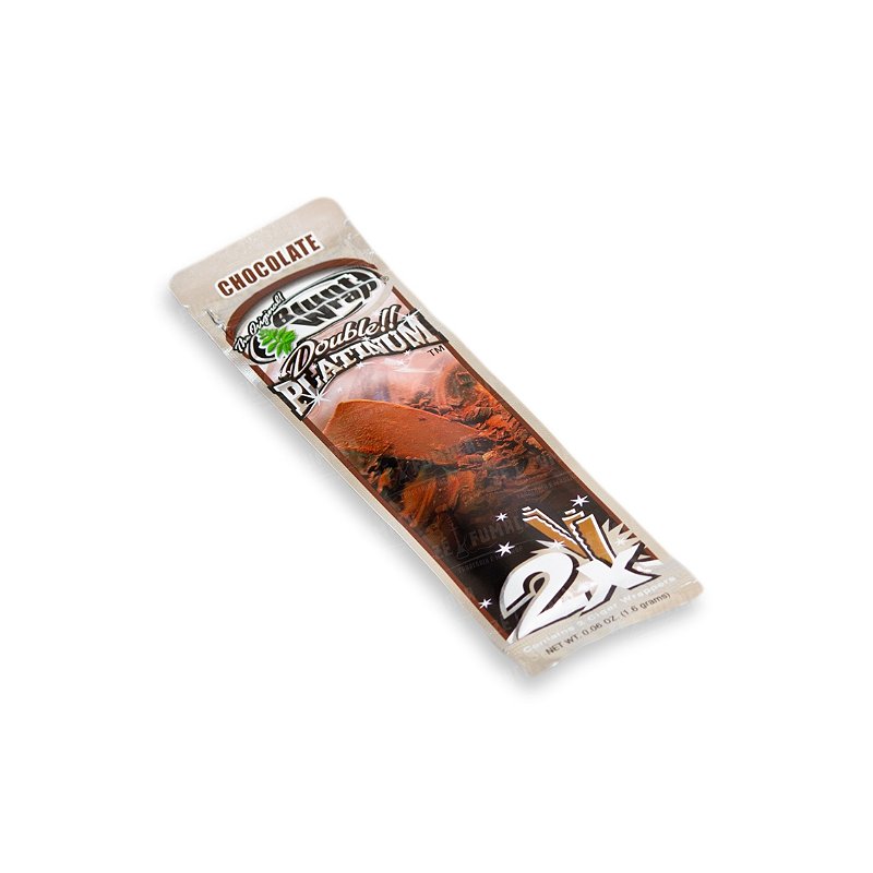 Blunt Wrap Double Platinum - Chocolate - Zé Fumaça - Tabacaria e Head Shop