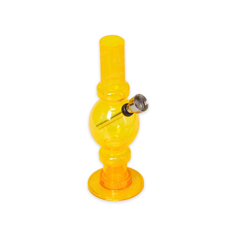 Bong de Acrílico - Amarelo II - Zé Fumaça - Tabacaria e Head Shop