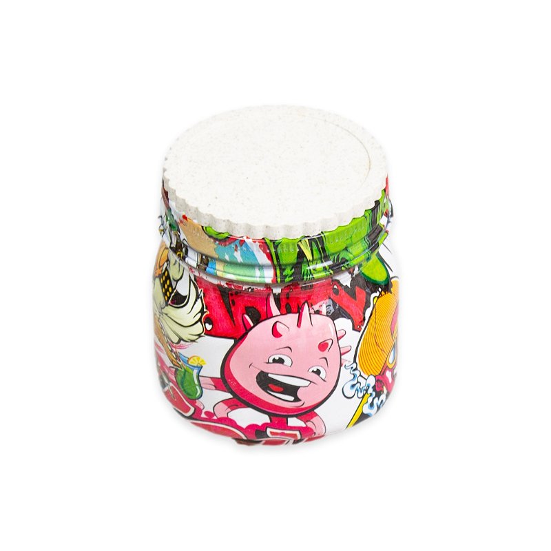 Dichavador c/ Pote Hermético de Vidro 250ml ABDZ - Hall Off Weed I - Zé ...