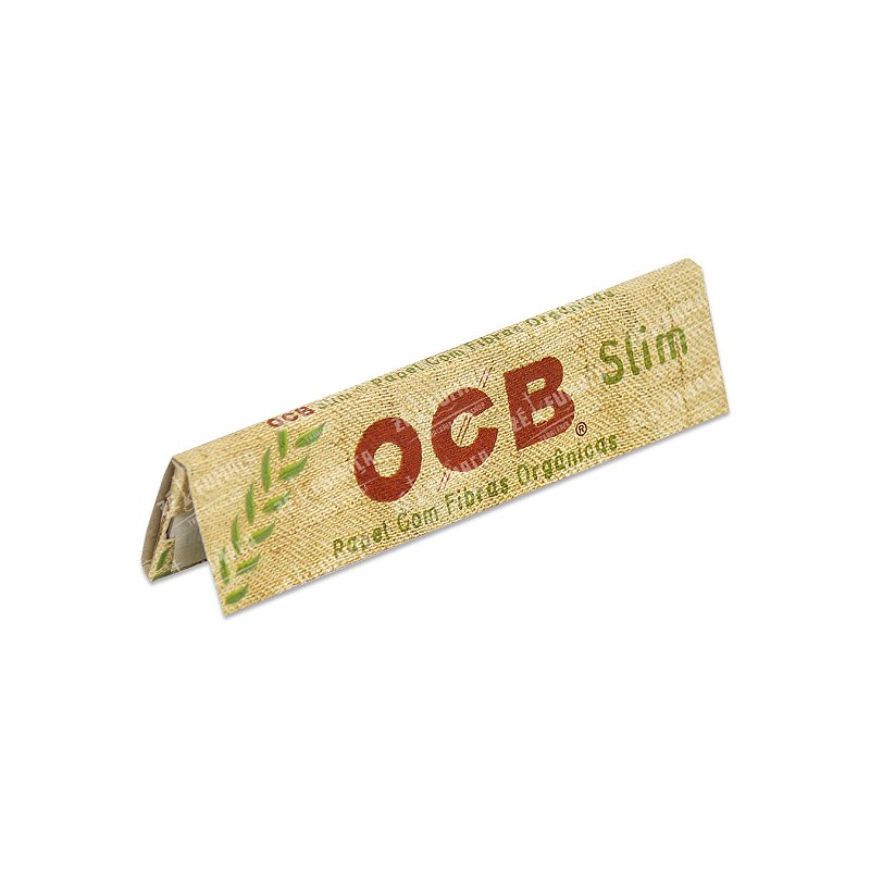 Seda Ocb Organic Slim Fibras Orgânicas King Size Zé Fumaça