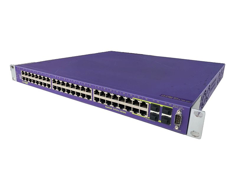 Switch Extreme Summit 48 Portas Gigabit X450a-48tDC - POP SHOP