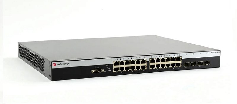 Switch Enterasys B5G124-24P2 - 24P 10/100/1000 POE SemiNovo - POP SHOP