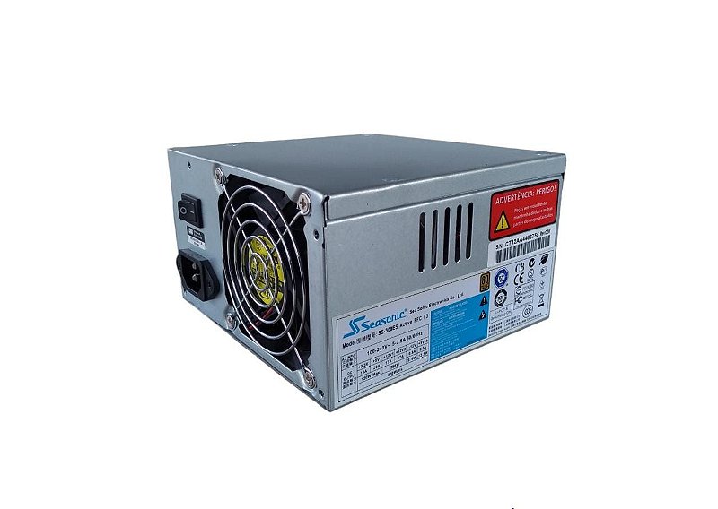 Fonte Real 300w Seasonic 80 Plus Bronze Ss-300es - Pfc Ativo - POP SHOP