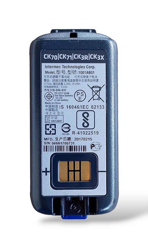Bateria Intermec Honeywell CK70 CK71 CK75 CK3R Nova Original - POP SHOP