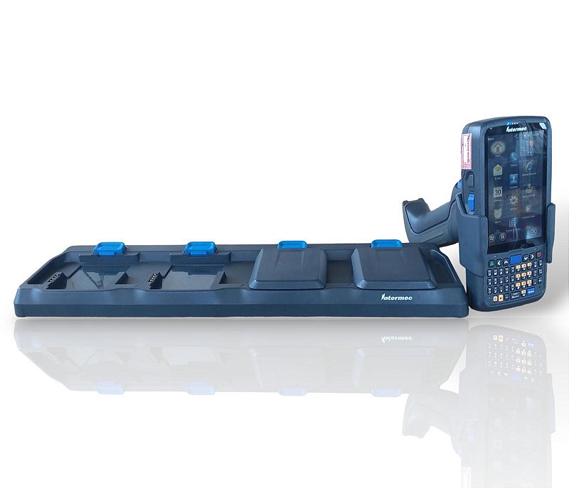 Kit Coletor Intermec CN51 +Base +2 Bateria +Gatilho Seminovo - POP SHOP