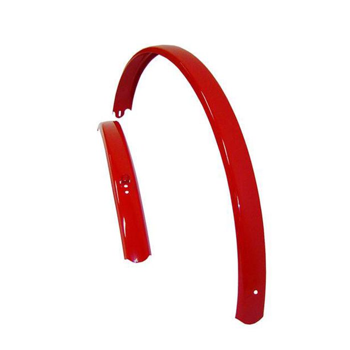 PARALAMA SUECO VERMELHO SOLIDO WRP ARO 26 PARA BICICLETA DE BARRA ...