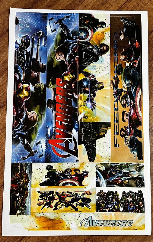 ADESIVO PARA QUADRO DE BIKE AVENGERS FREED - GFS BIKE SHOP
