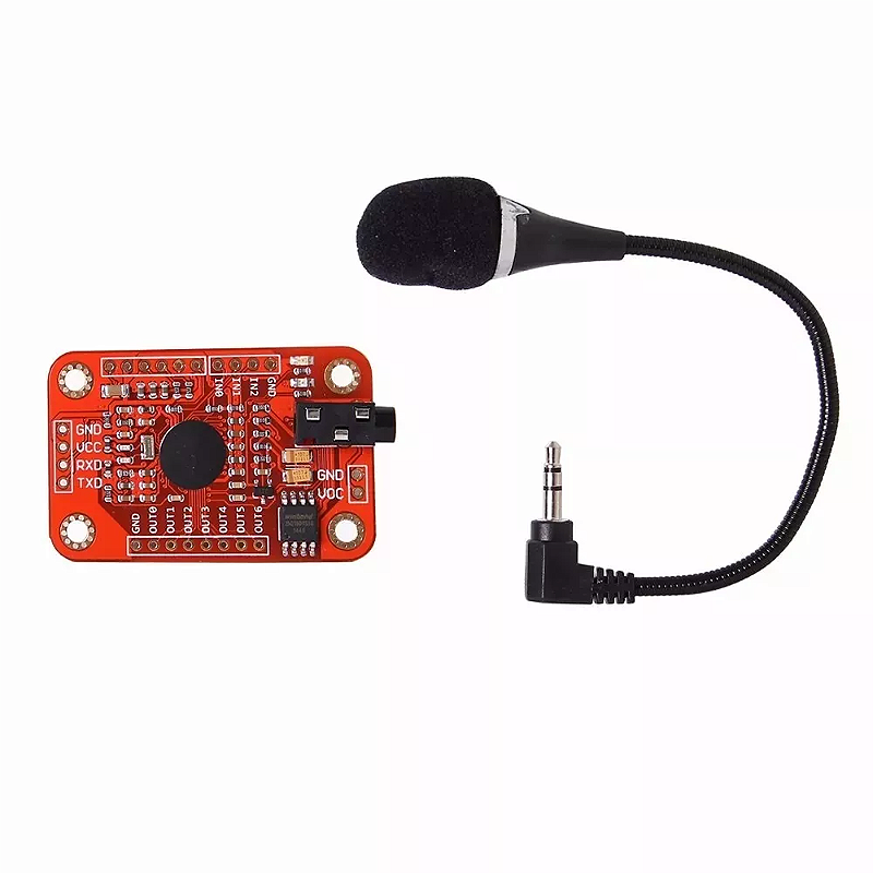 Módulo de Reconhecimento de Voz V3 Para Arduino - RoboBuilders Produtos ...