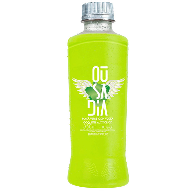 Coquetel Ousadia Maca Verde 350Ml - Embalagem 6X350 ML - Preço Unitário ...