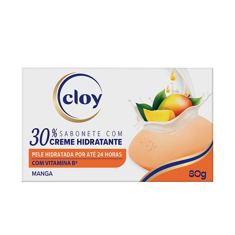 Sabonete Com Creme Hidratante Cloy Manga 80Gr - Embalagem 1X80 GR ...