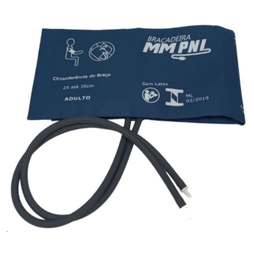 Braçadeira Adulto 02 Vias Removível 25 a 35cm - Manancial Medical