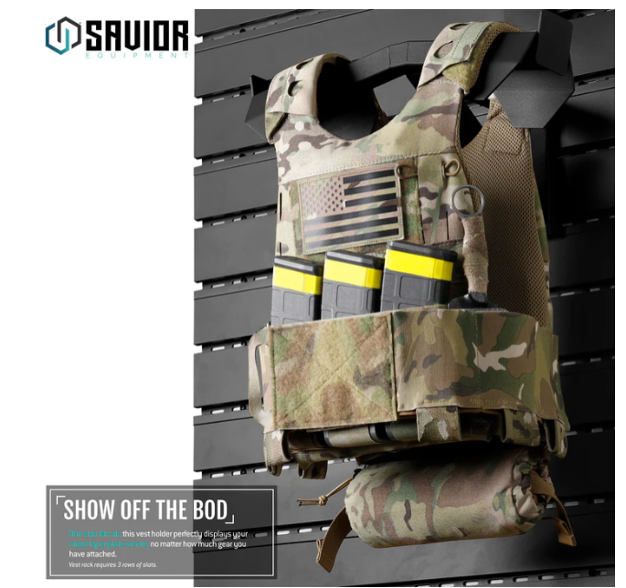 ARMOR RACK - WALL RACK SYSTEM - SAVIOR EQUIPMENT EUA - CABIDE TÁTICO ...