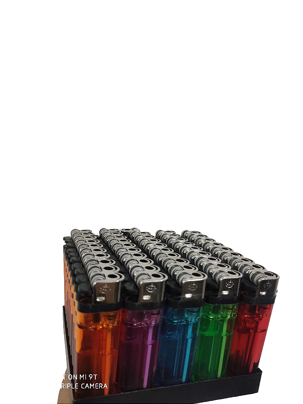 ISQUEIRO TRANSPARENTE F150 CAIXA COM 50 UNIDADES - DISTRIBUIDORA ALMEIDA