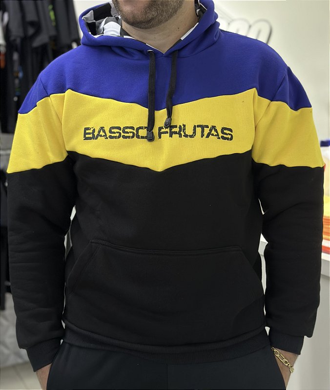 Moletom Basso Frutas Tricolor - Basso Store