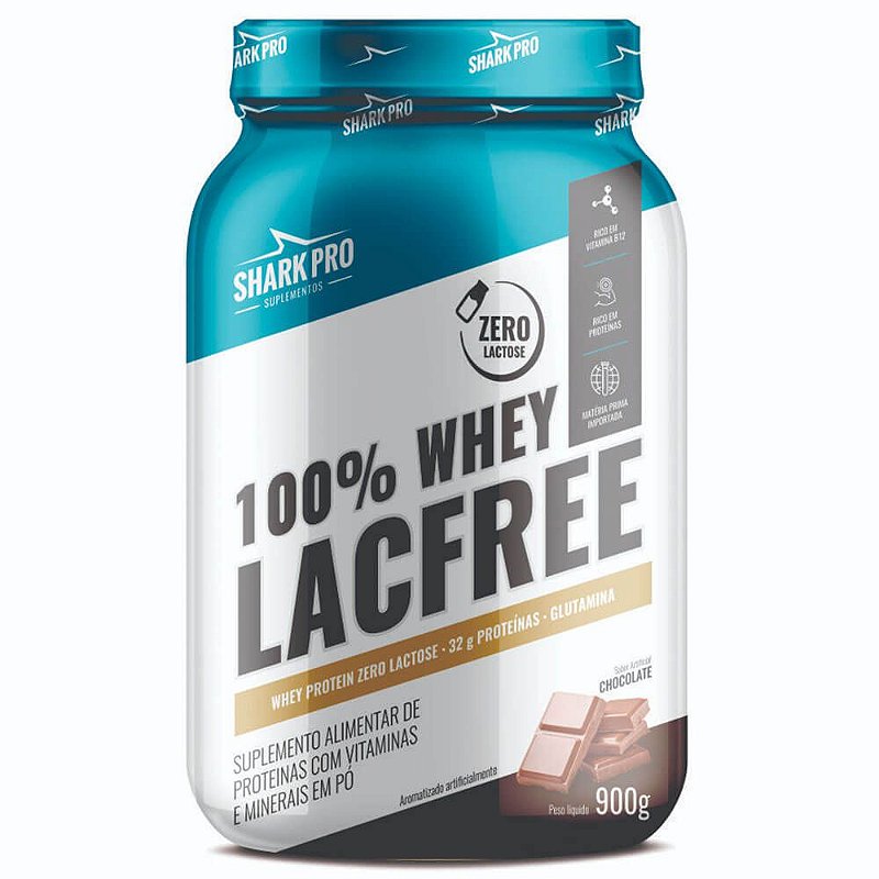Whey Zero Lactose LacFree SharkPRO 900g - Grow Up Suplementos