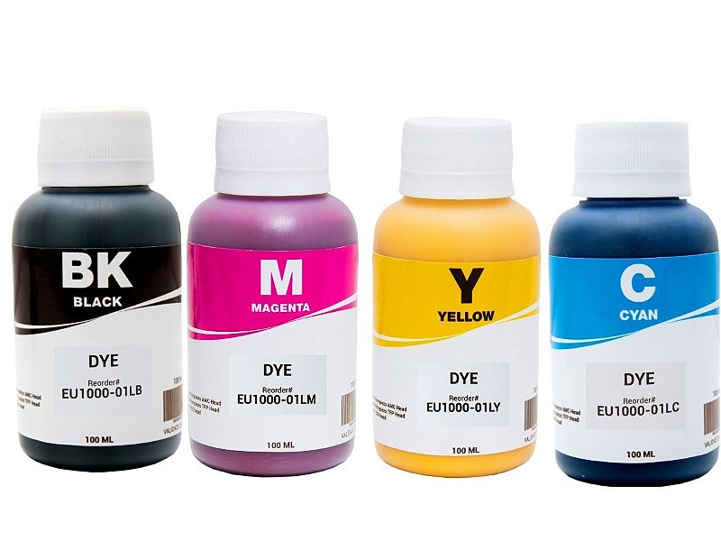 Tinta Inktec Corante para Epson L800 | L805 | L1800 | T50 - 6 x 100 ML ...