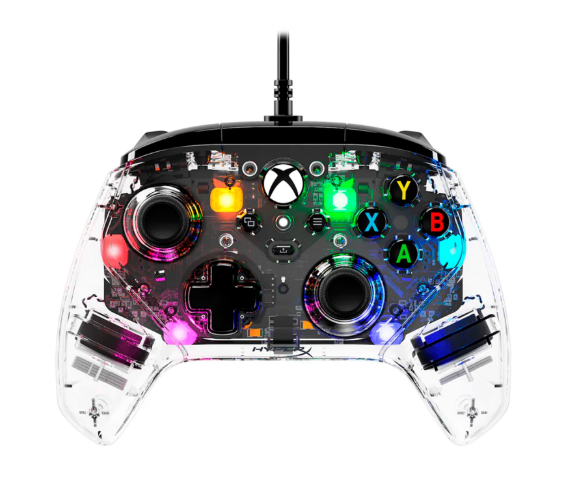 Controle transparente XBOX - ARCADERAMA GAMES