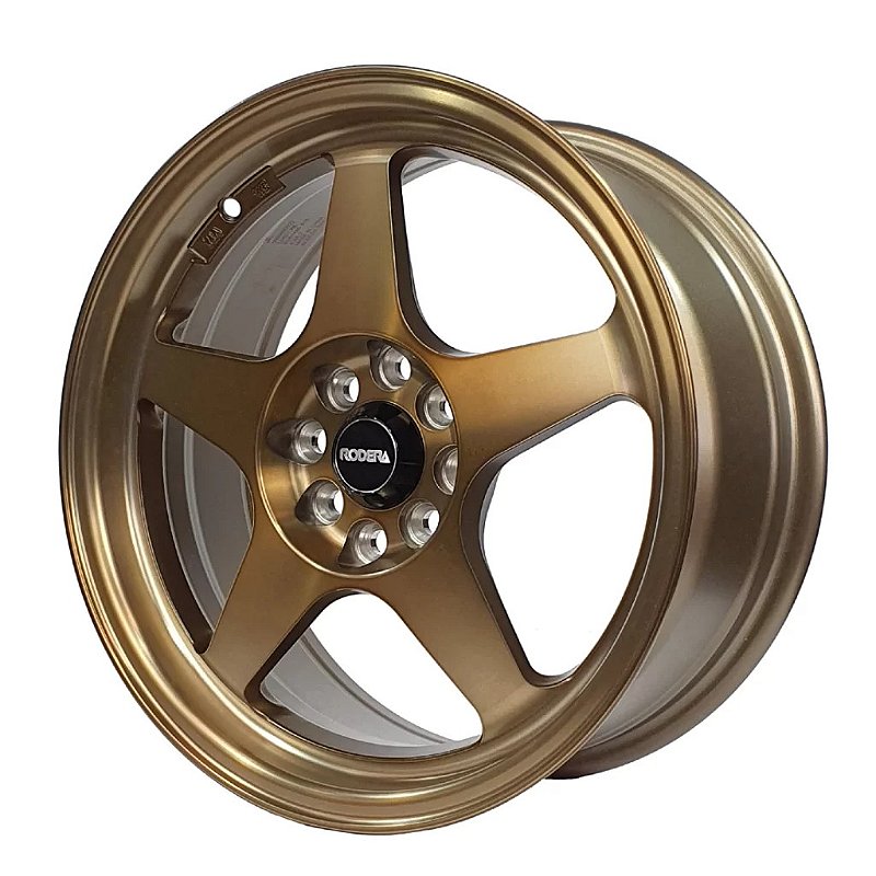 RODA EVO RODERA / ARO 16 x 7″ 4×100/108 / BRONZE - Customize seu carro ...
