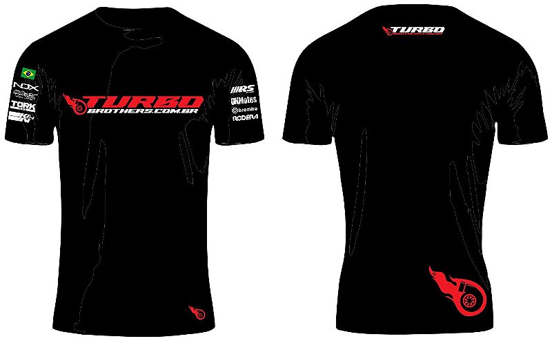 Camiseta Oficial Turbo Brothers 2024 - Customize seu carro com as ...