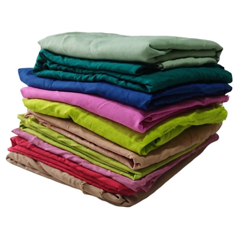 Tecido Plano Liso por Kilo - 3 kg | Zoe Malhas - Zoe Malhas e Retalhos