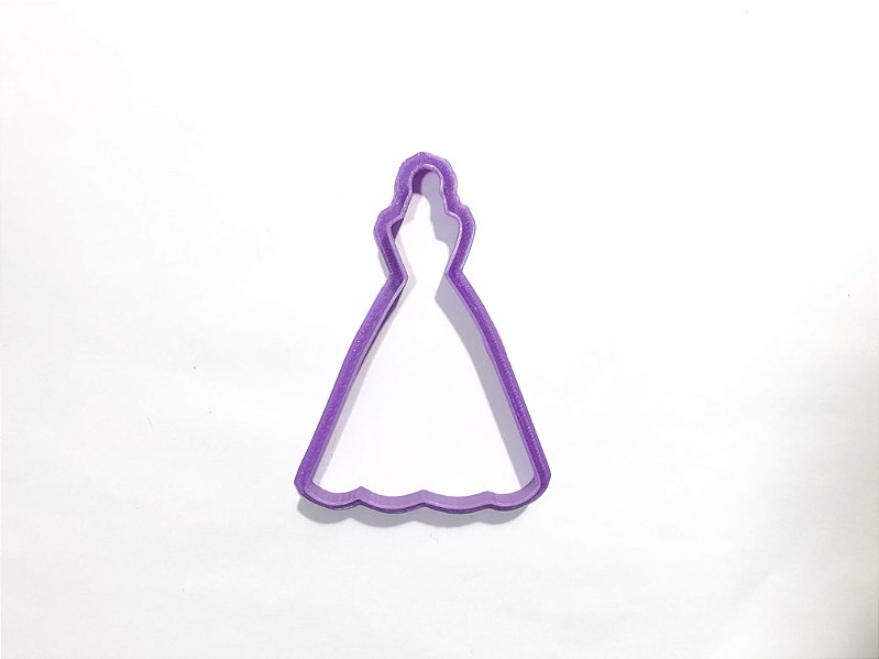 Cortador de biscoito noiva - Glacê Mania