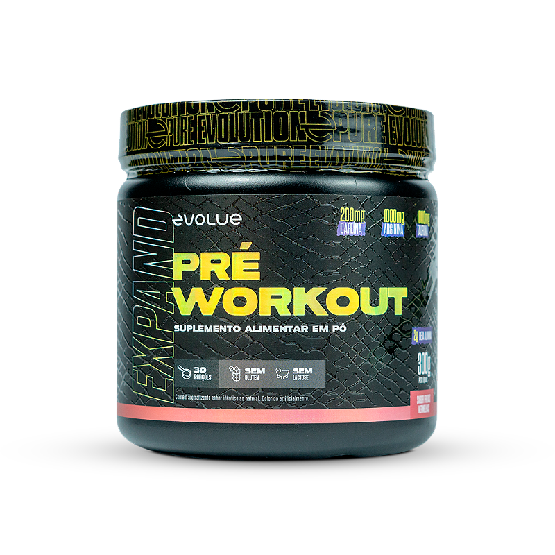 EXPAND PRÉ-WORKOUT EVOLUE 300G - Evolue Supplements Nutritional Precision