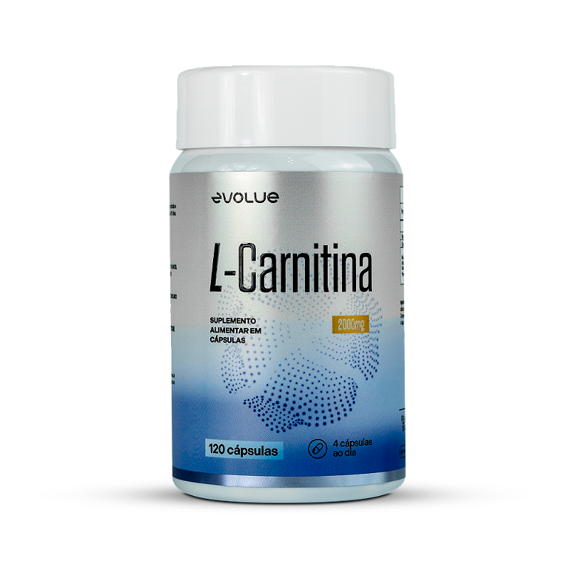 L-CARNITINA 2000MG EVOLUE - 120 CÁPSULAS - Evolue Supplements ...