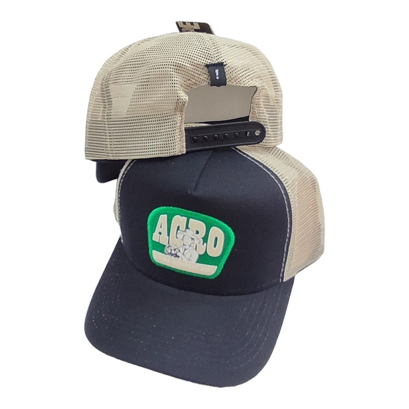 Boné Aba Curva Adulto Americano Trucker Hype Agro - Arca dos Bonés ...
