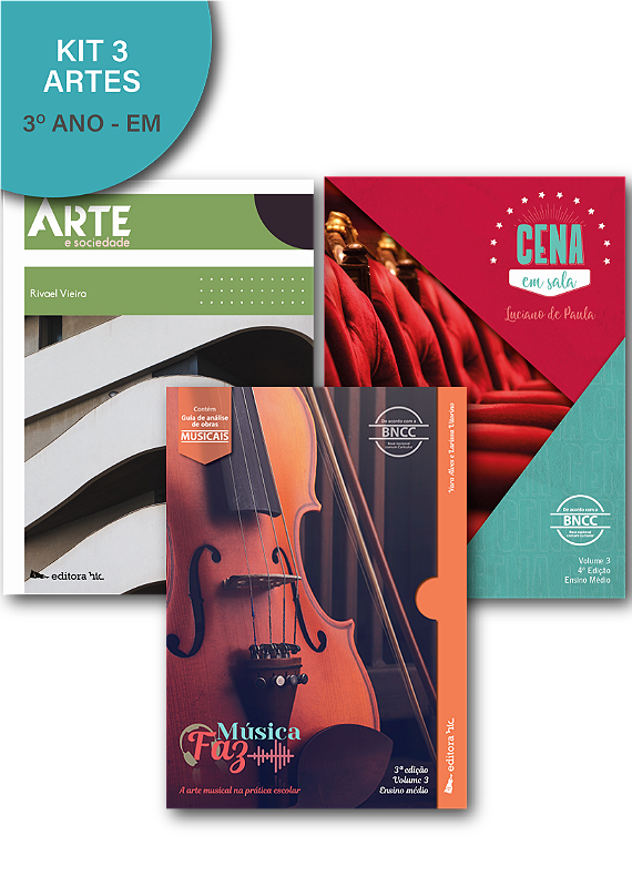 Kit 3: Artes para o 3º ano - EM - Loja virtual - Editora htc