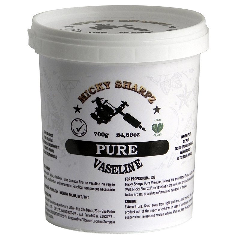 Pure Vaseline - Micky Sharpz - 700g - NT Loja Virtual