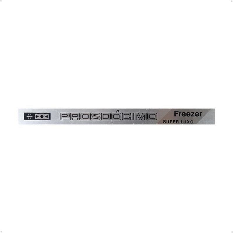 Emblema Freezer Prosdócimo Em Metal - Super Luxo - Cibrel