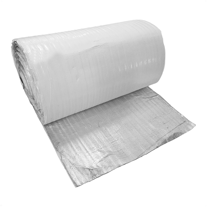 Manta Polietileno Aluminizada Branca Auto Colante 5mm Rolo 60M - Cibrel