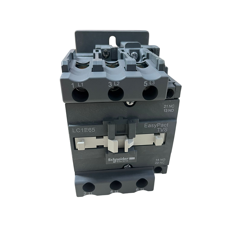 Contator Tripolar Schneider LC1E65M7 65A 220V 1NA+1NF - Cibrel